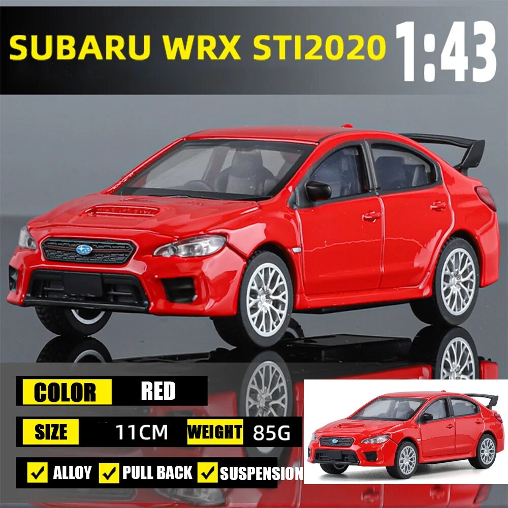 Модель Subaru Forester WRX STI 1/43 WRX Red