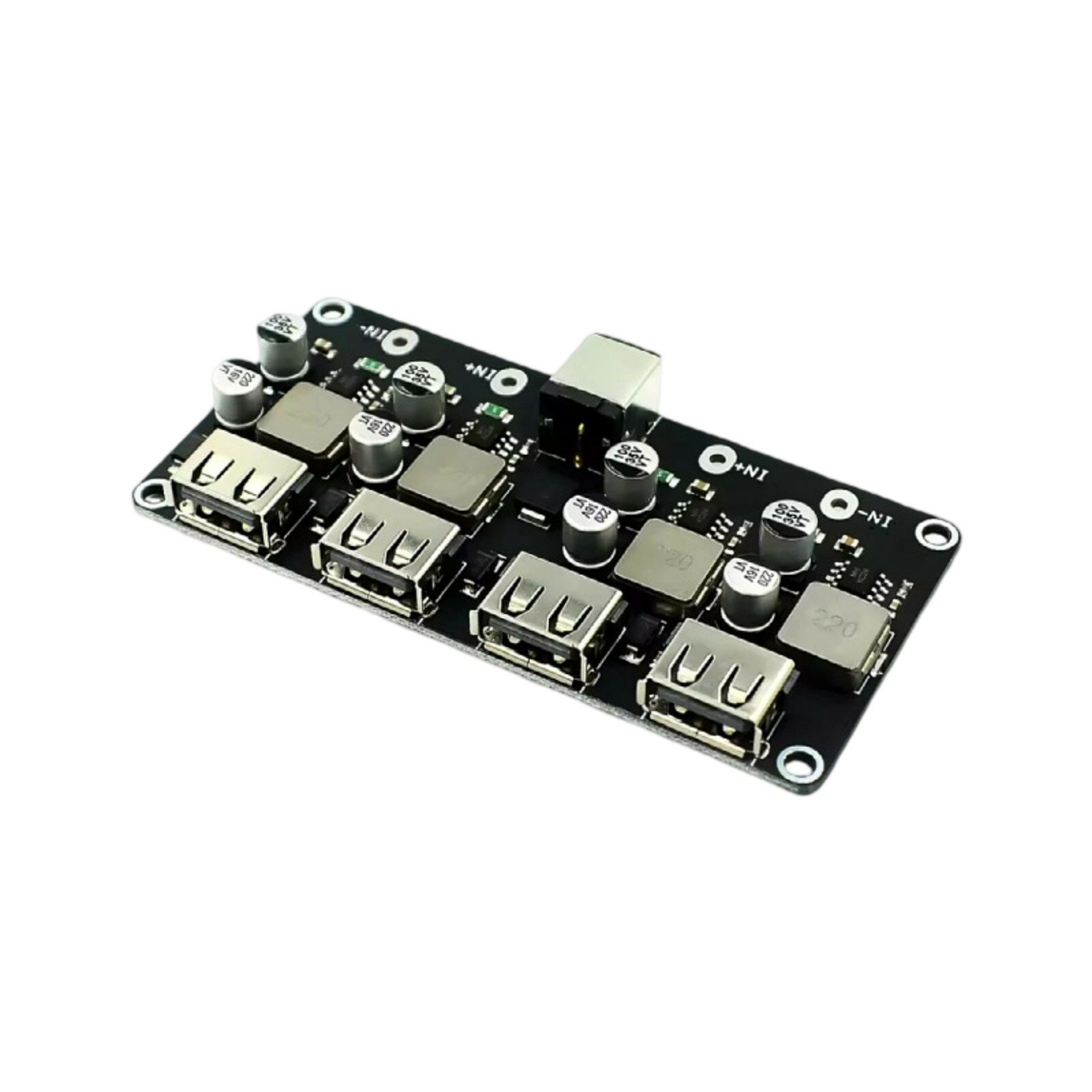 USB QC3.0 QC2.0 адаптер понижающий модуль 6-32V 9V 12V 24V
