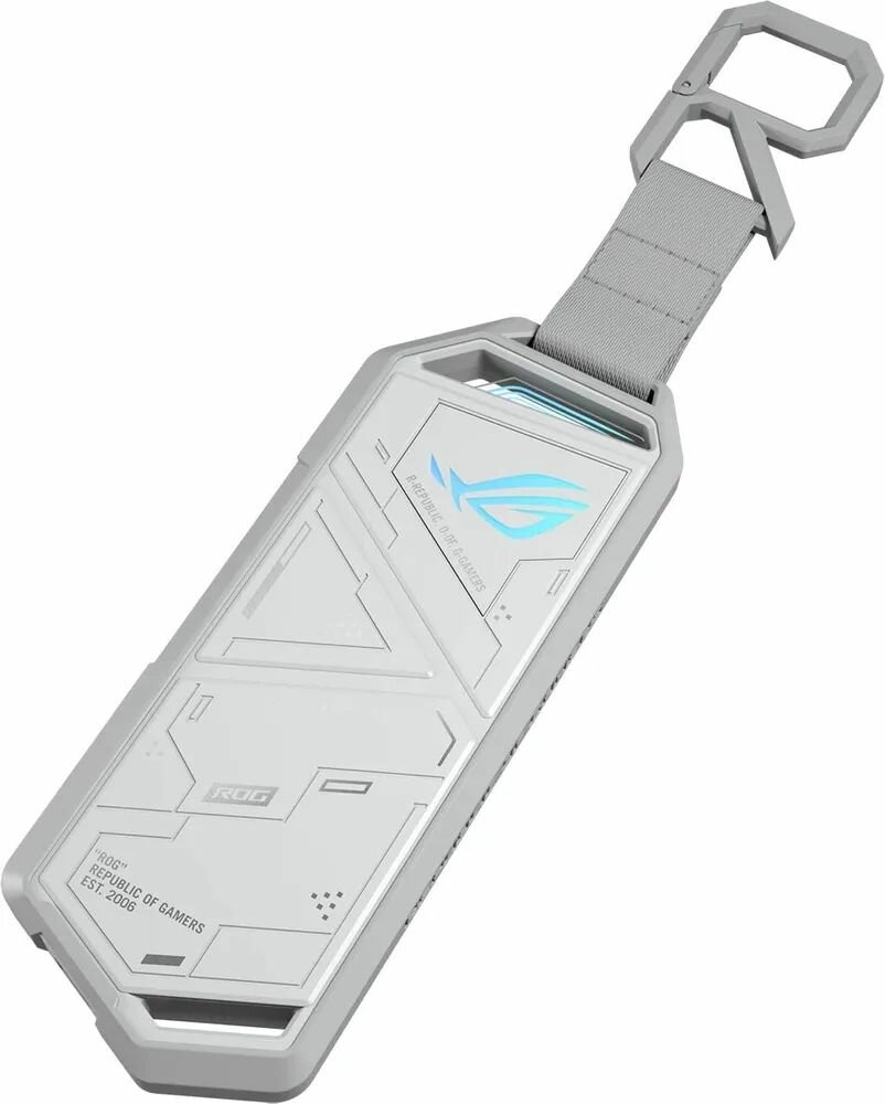 ASUS Внешний жесткий диск (90DD02H1-B09000), Металл, Пластик, белый