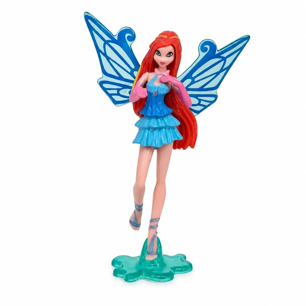 Коллекционная фигурка Блум (Winx Club) с крыльями, идеальный подарок для фанатов мультфильма