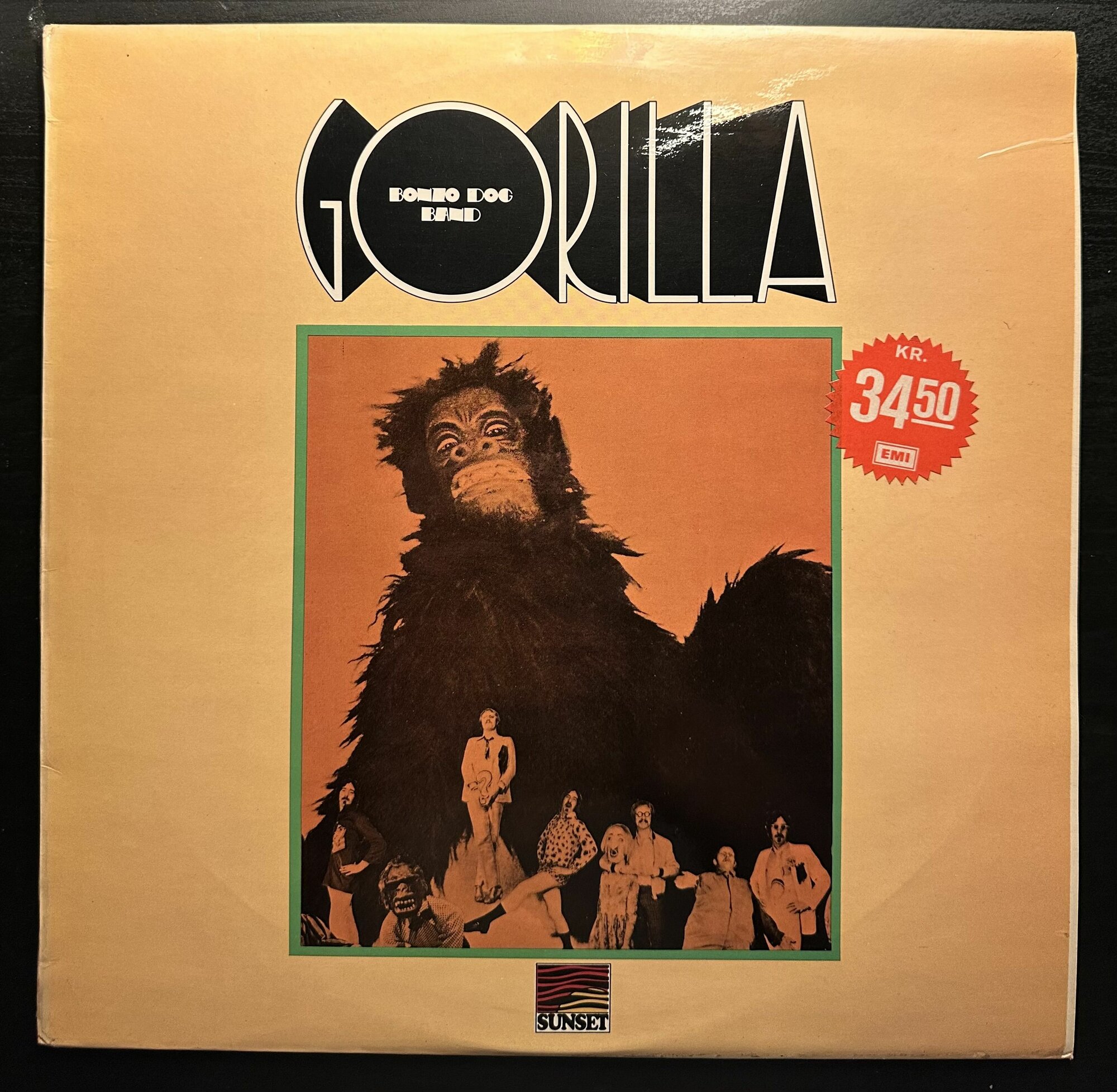 Виниловая пластинка Bonzo Dog Band Gorilla (Англия 1967г.)
