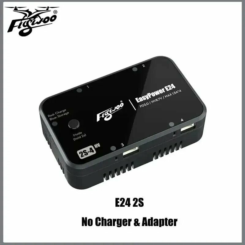 Flywoo EasyPower E16 / E24 1S / 2S Аксессуары для игрушечных автомобилей Battery charger