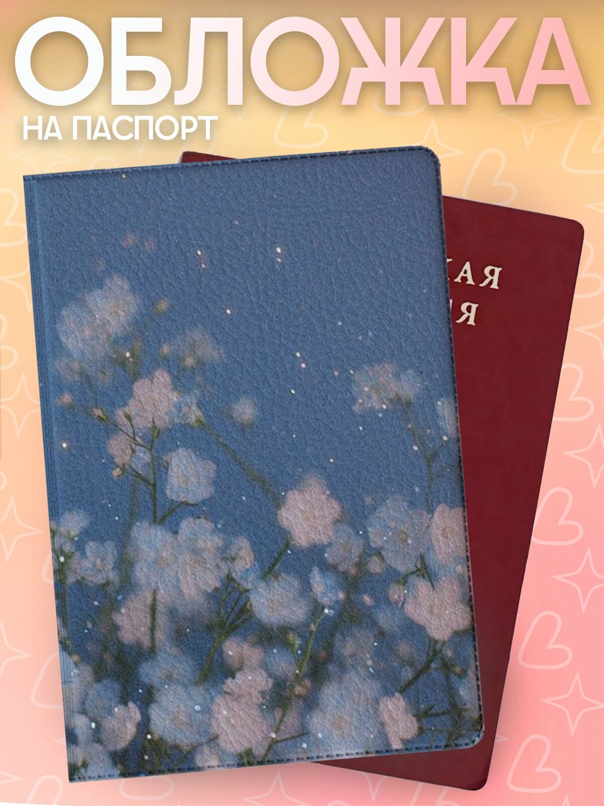 Обложка для паспорта Липучка
