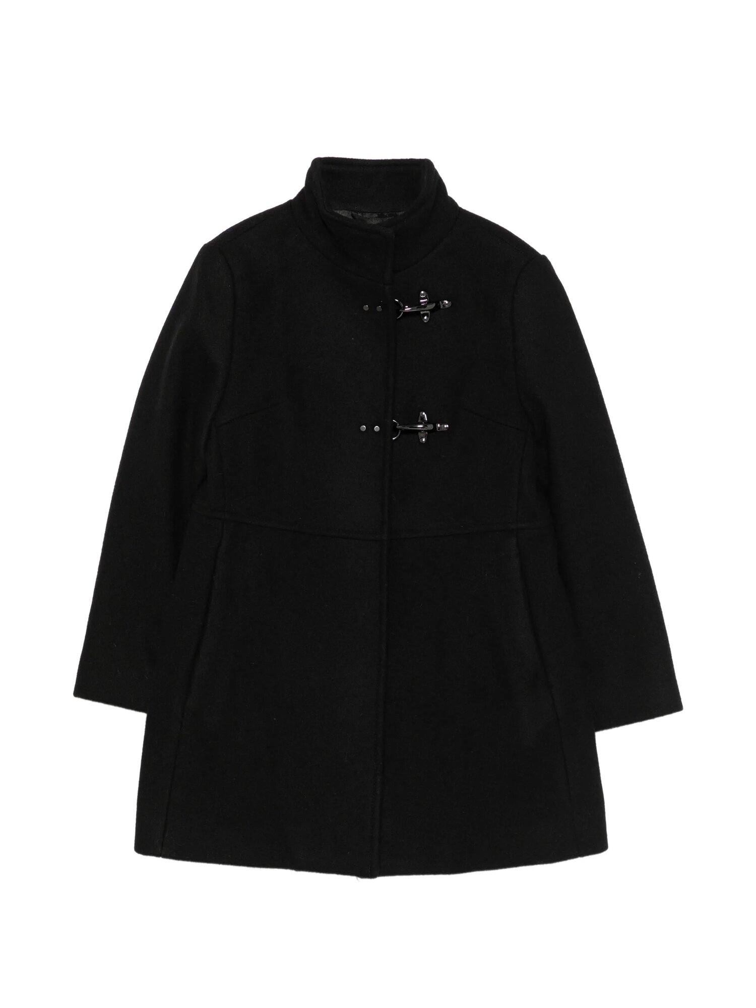 Пальто Lobster-claw fastening high-neck coat