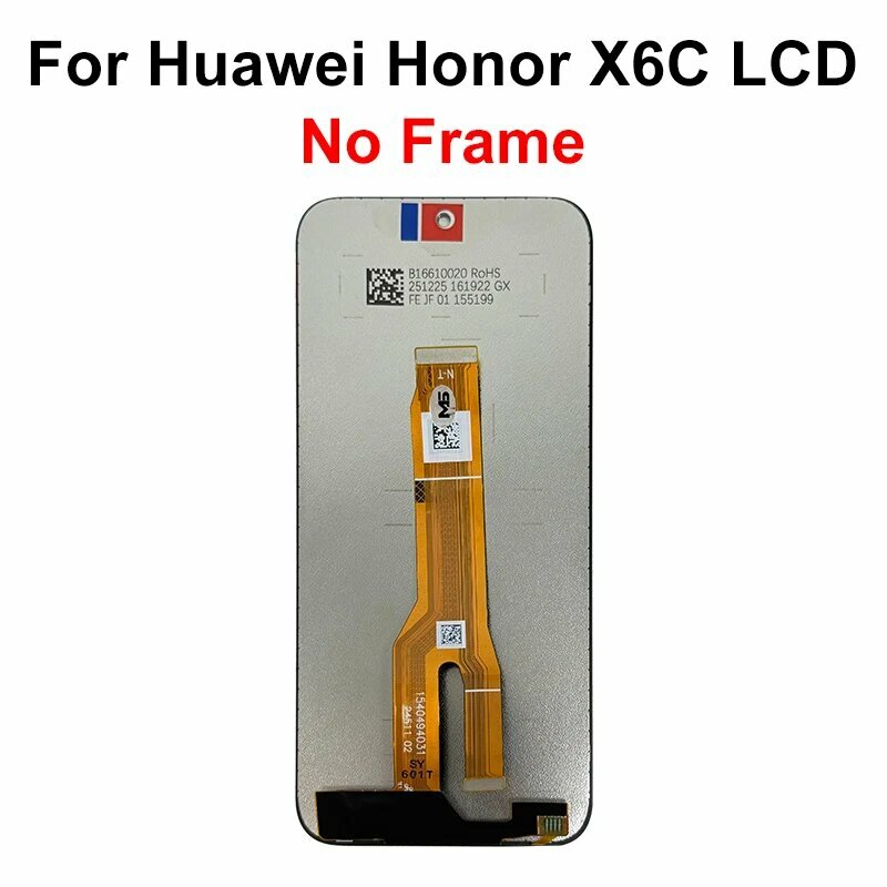 Дисплей LCD X6C X7C для Honor X7C, сенсорный экран X6C, панель-дигитайзер в сборе, X6C No Frame