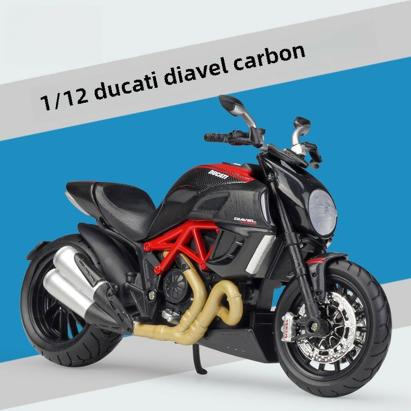 Адвент-календарь Meichi "Suzuki Hayabusa", имитация сплава, цвет Ducati Devil