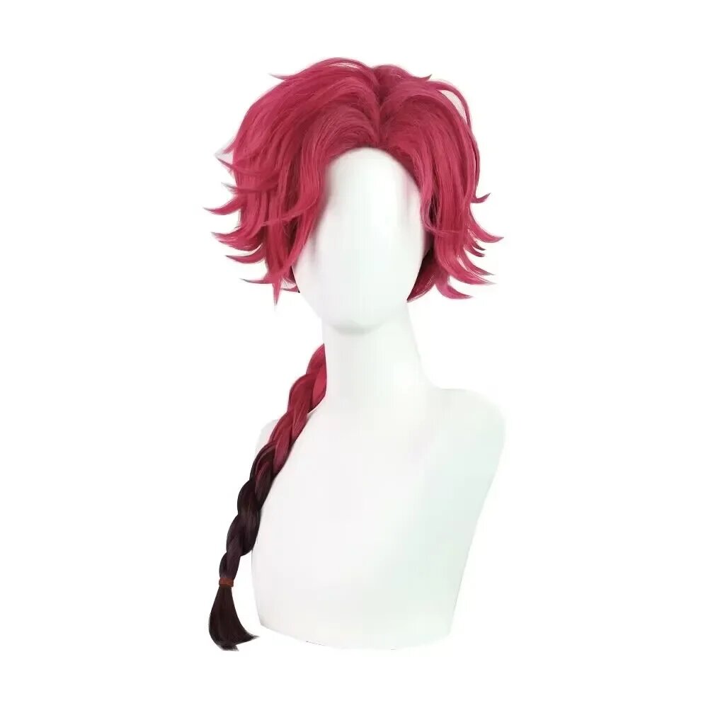 Костюм Сяо Вэйин, Wig, Бордовый, L