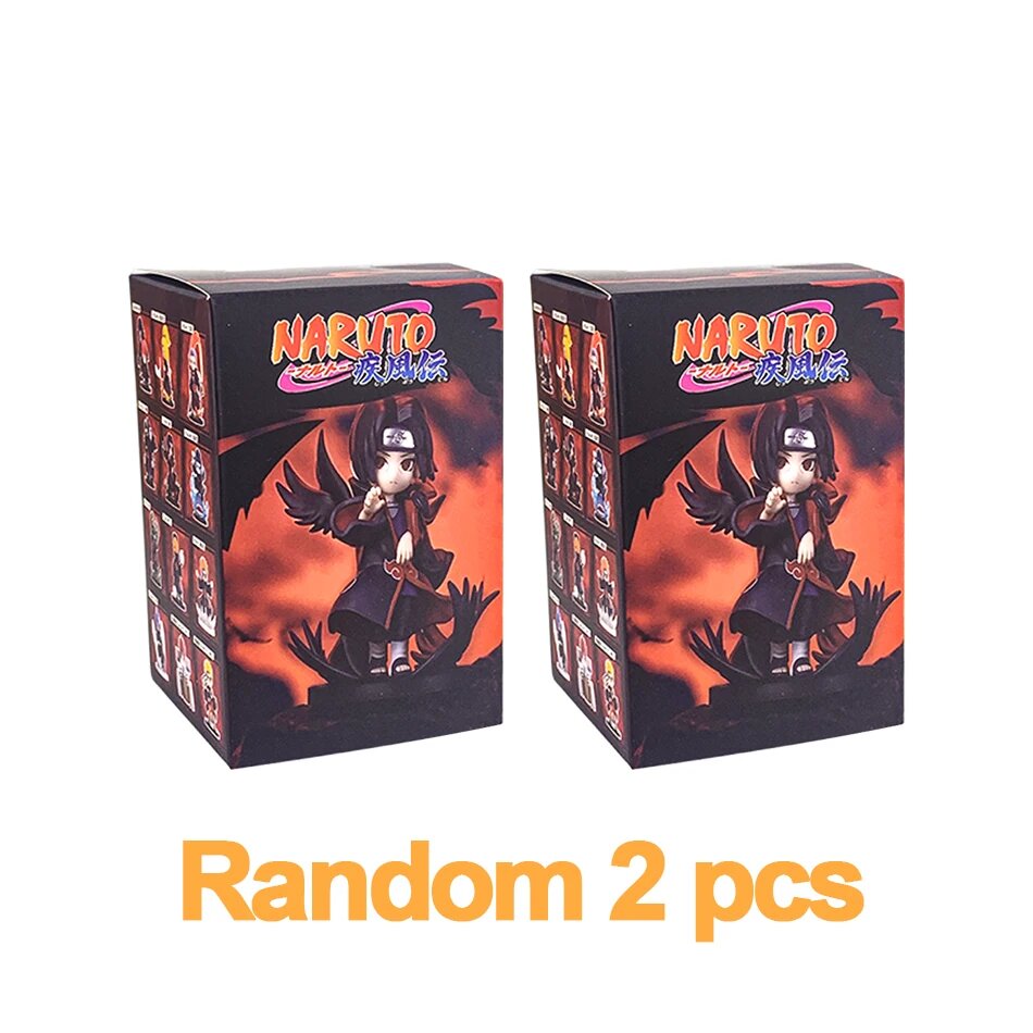 Фигурки Bandai Naruto Shippuden Акацуки Mystery Box Random 2 pcs