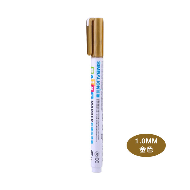Ручка-маркер "Lion Paint Pen", гальваническое покрытие, водостойкая, не выцветает, 1,0мм