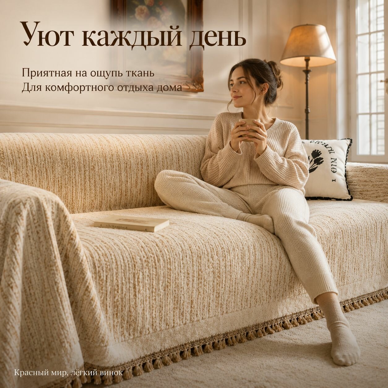 Защита для мягкой мебели от животных для дивана, 180 см х 340см