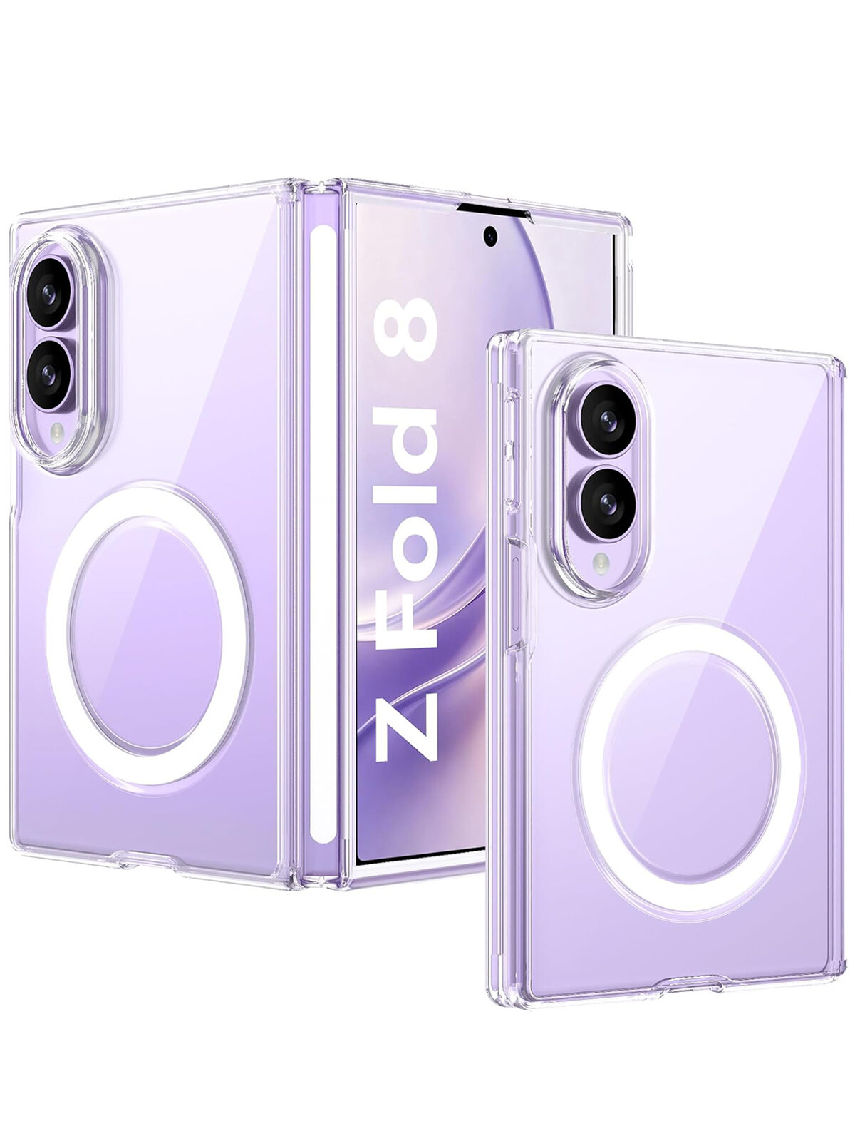Магнитный чехол для Samsung Galaxy Z Fold 8 с пленкой