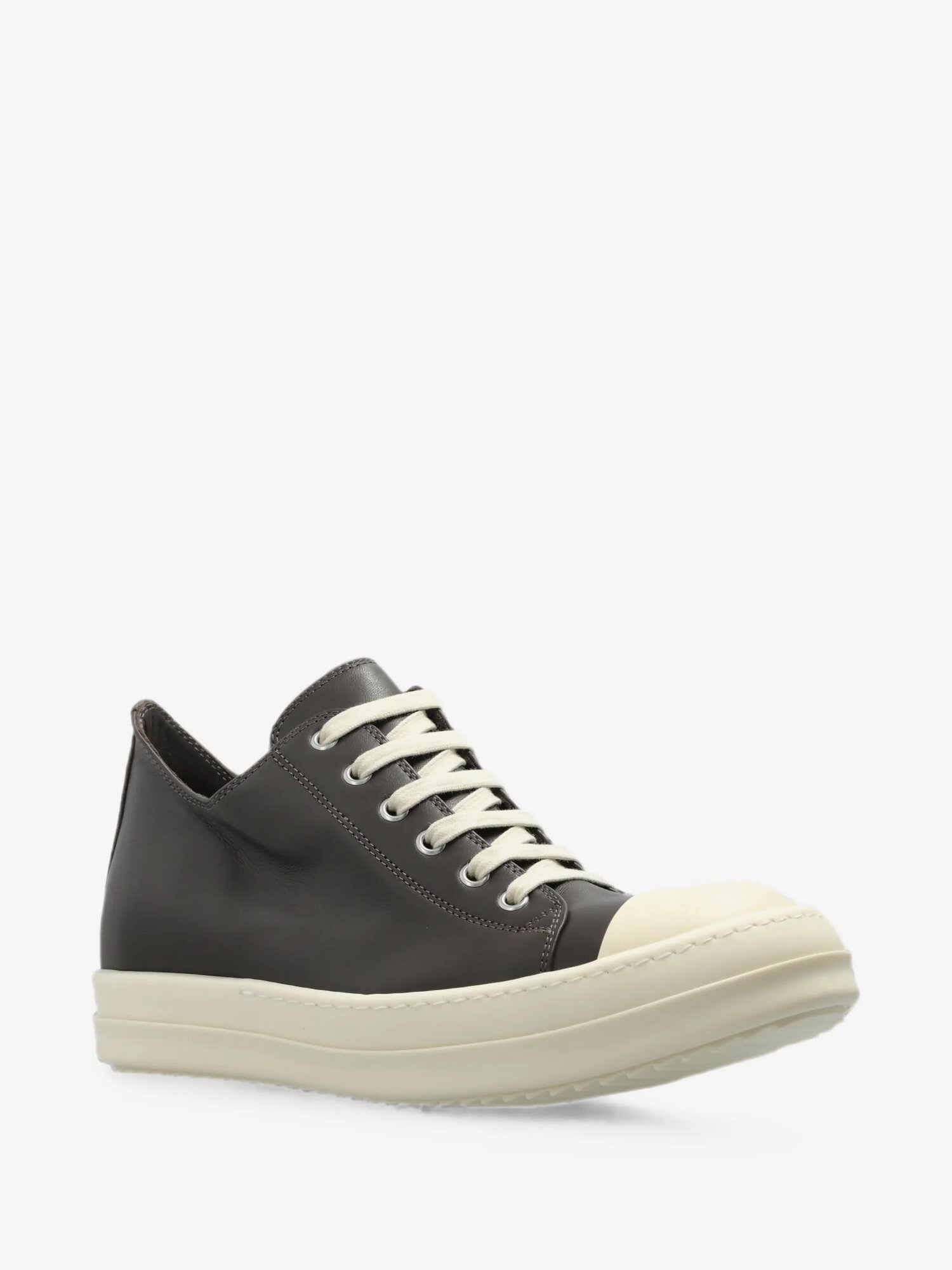 Кроссовки Rick Owens Low, размер 37 EU, коричневый/серый/оранжевый — фото 1