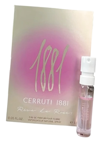 Черутти 1881 Реве Де Роузес парфюм для женщин 1.5 мл миниатюра - Cerruti Reve De Roses сэмпл
