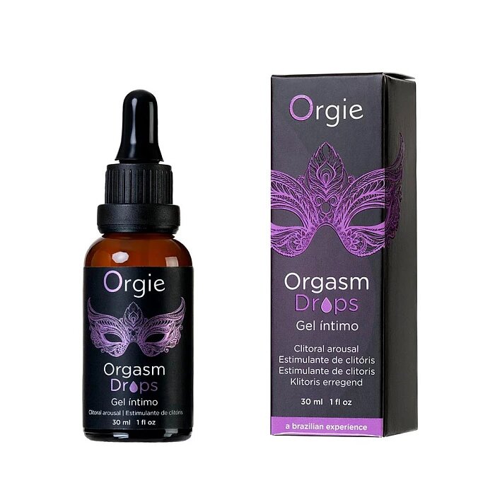 Интимный гель для клитора «Orgasm Drops» с разогревающим эффектом, 30 мл