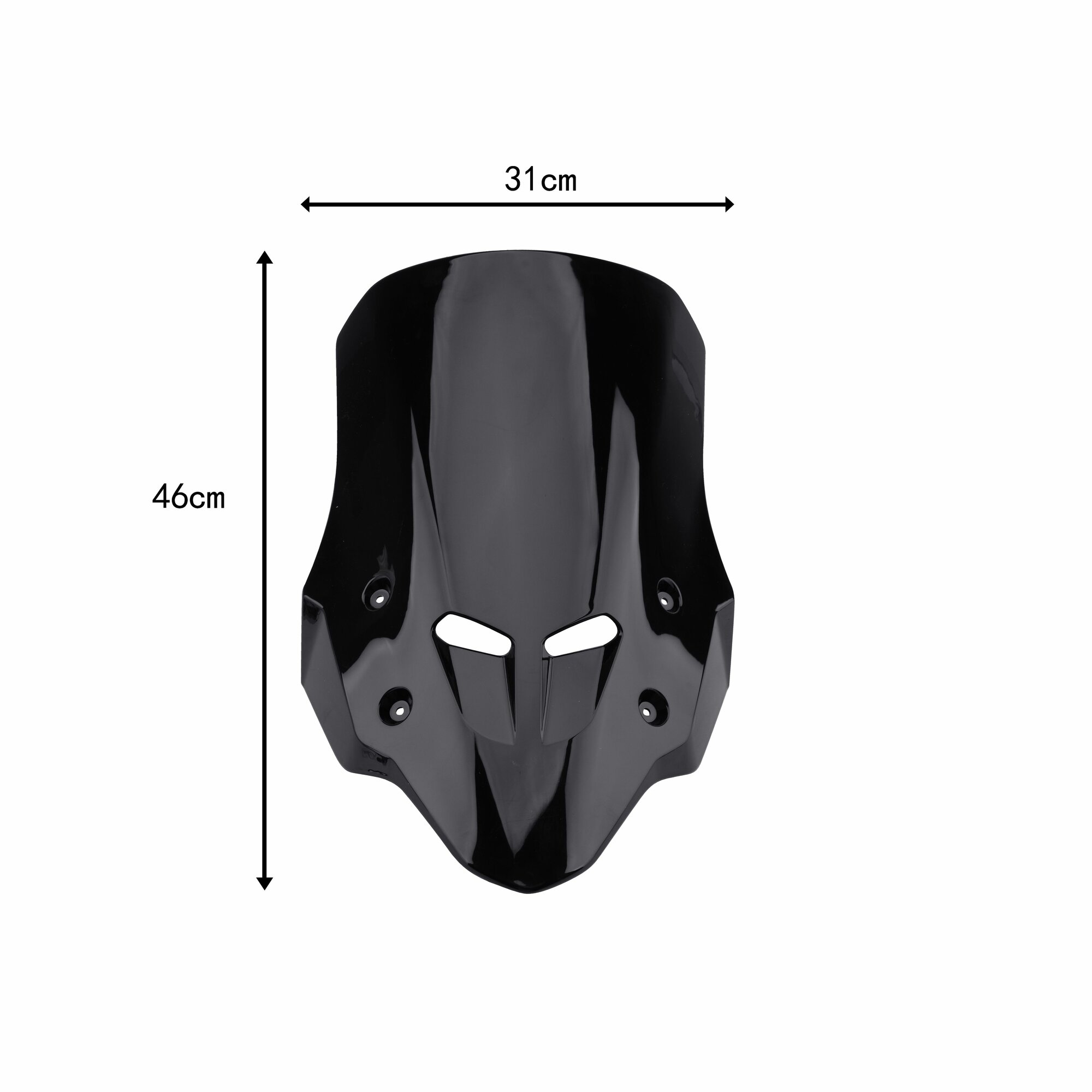 Лобовое стекло мотоцикла с двойным пузырем для Honda CB500X CB400X 2019-2024 — защита, стиль и простая установка