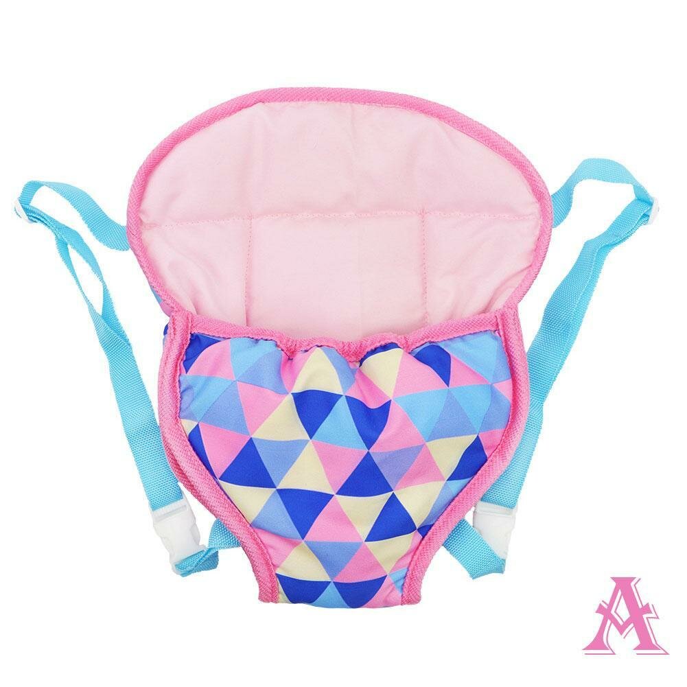 Рюкзак-переноска для кукольных игрушек Baby Dolly Детские аксессуары для игрушек (кукла в комплект не входит) (Цвет товара: разноцветный)