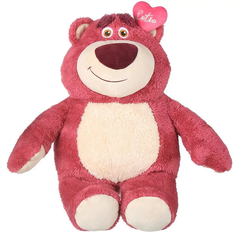 Серия MINISO Disney Pixar Strawberry Bear: большие и маленькие плюшевые игрушки в форме сердца, милые подарки Любовь