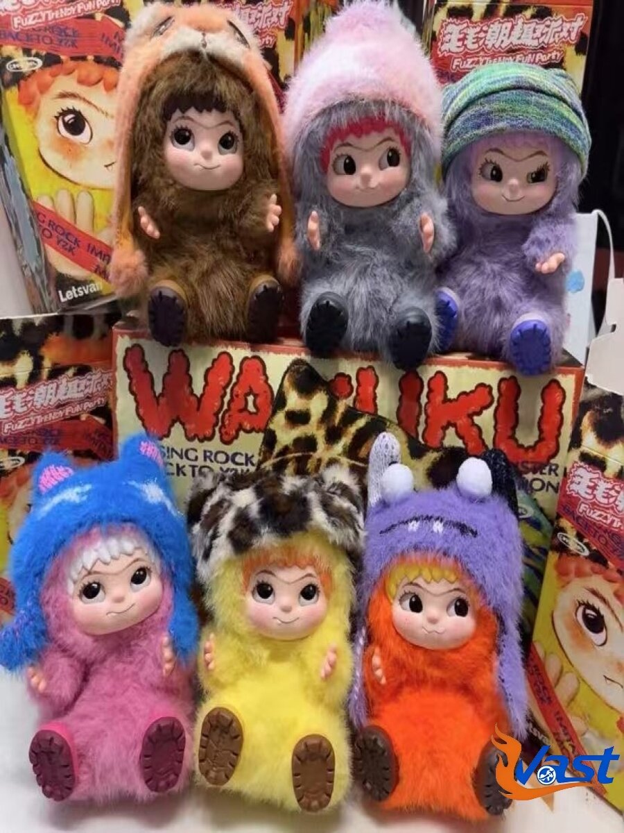 Коллекционная фигурка в слепой коробке игрушки WAKUKU, открыть и повесить сразу, сюрприз-слепая коробка, 1 штука, подарок на день рождения