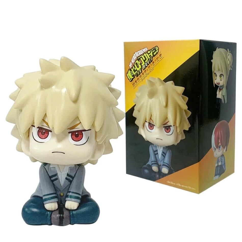 Фигурка My Hero Academia Мидория Изуку / Бакуго Кацуки / Тодороки Шото PVC 10 см 02 with box