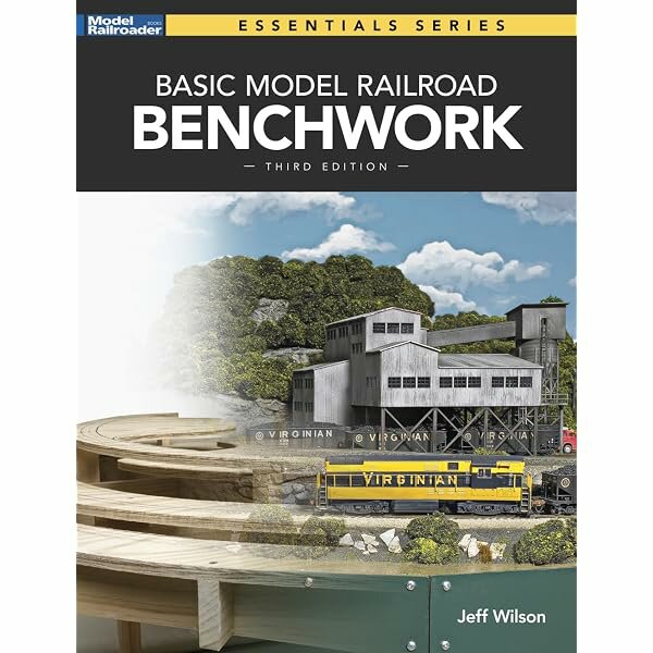 Basic Model Railroad Benchwork，Reprinted paperback book