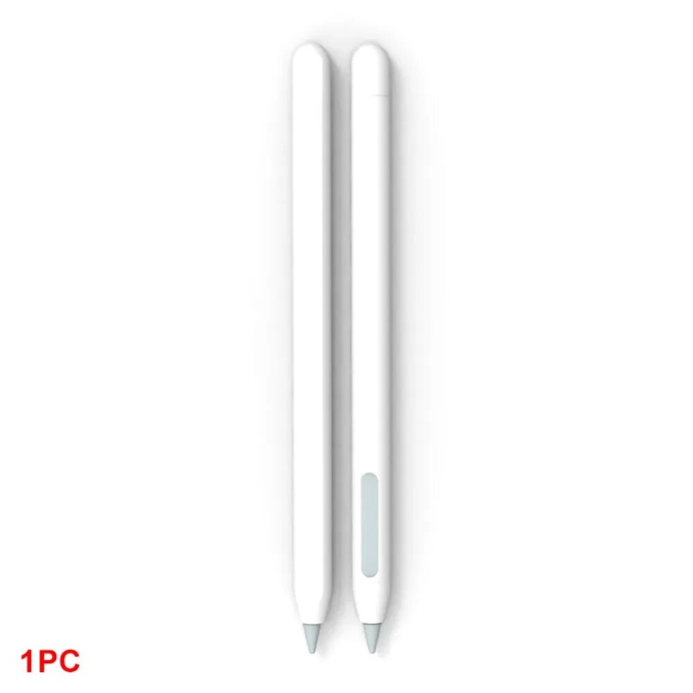 Силиконовый чехол для Apple Pencil Pro/2 White, Белый