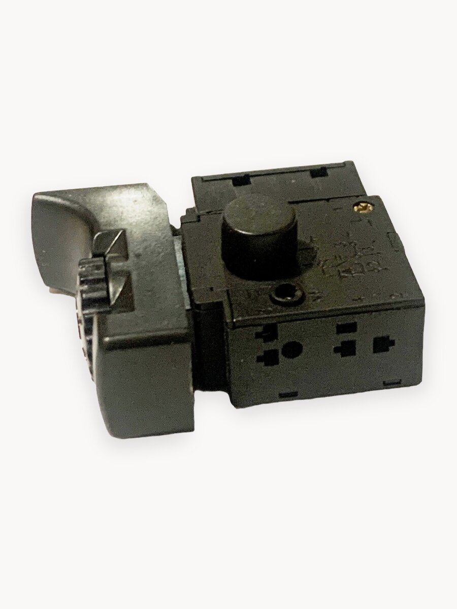 Выключатель 5Е4 (6А) с регулировкой оборотов и фиксатором, для китайских перфораторов, дрелей.