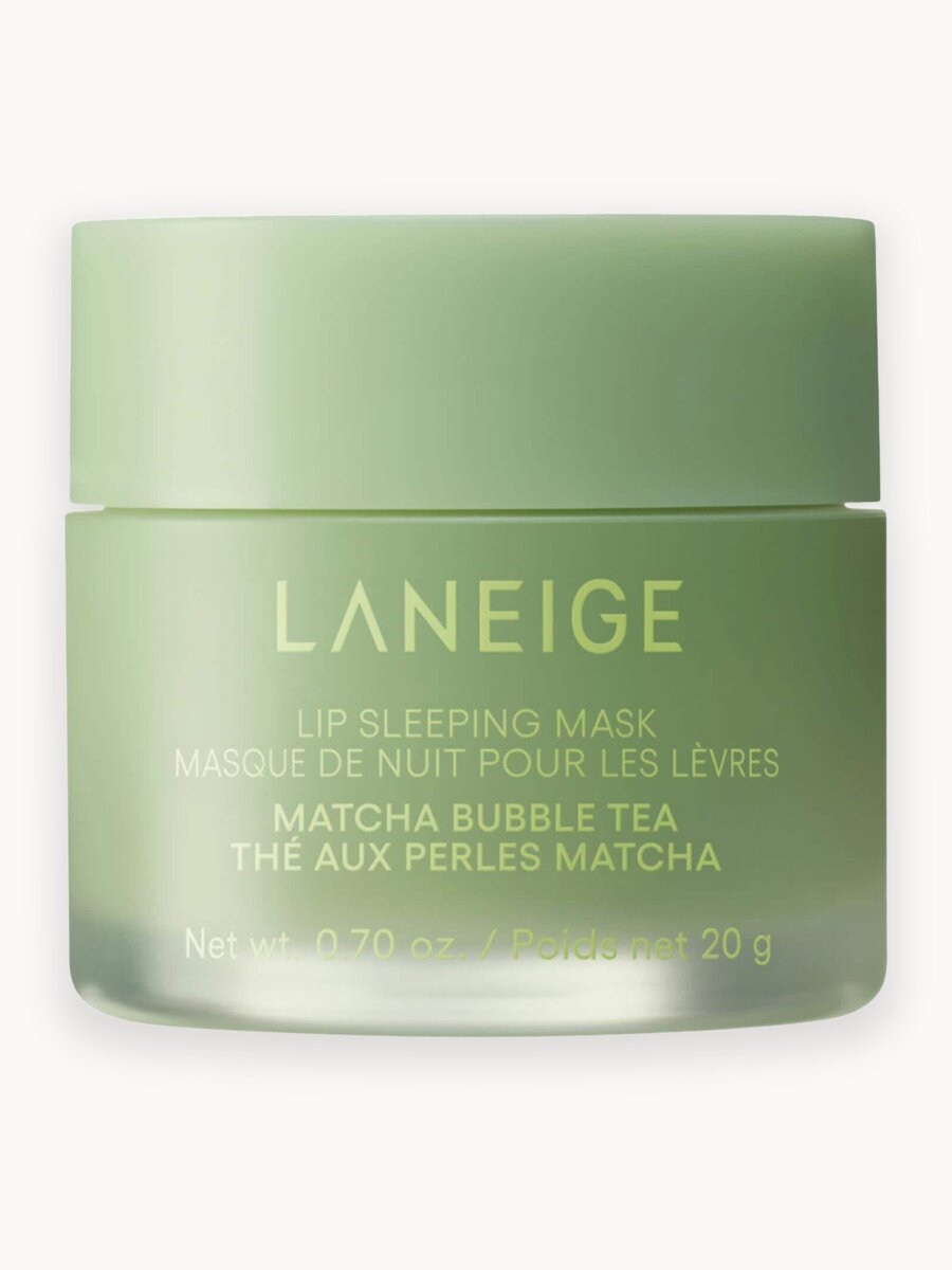 Маска для губ Laneige Lip Sleeping Mask, аромат Matcha bubble tea, 20г