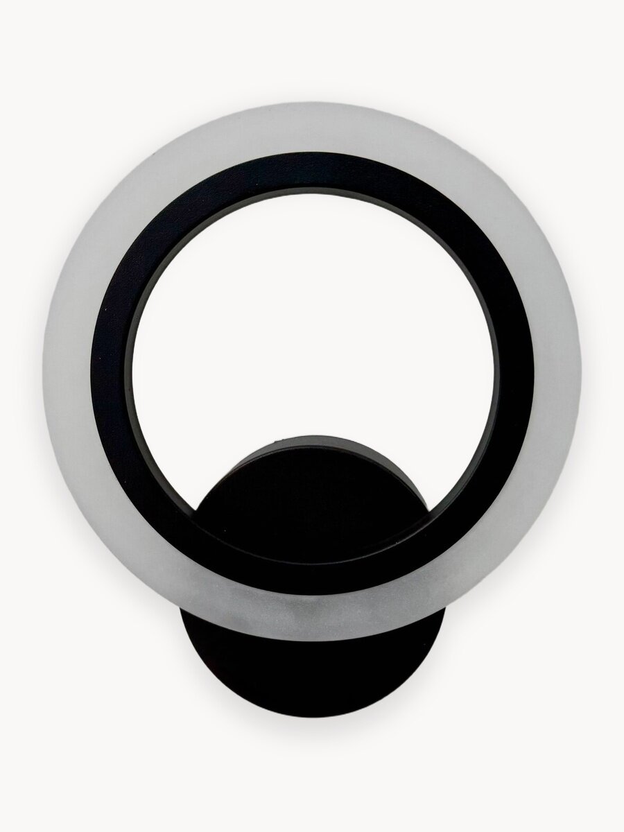 Свет Столицы Бра настенная светодиодная черная, 14 Вт, 3 режима свечения