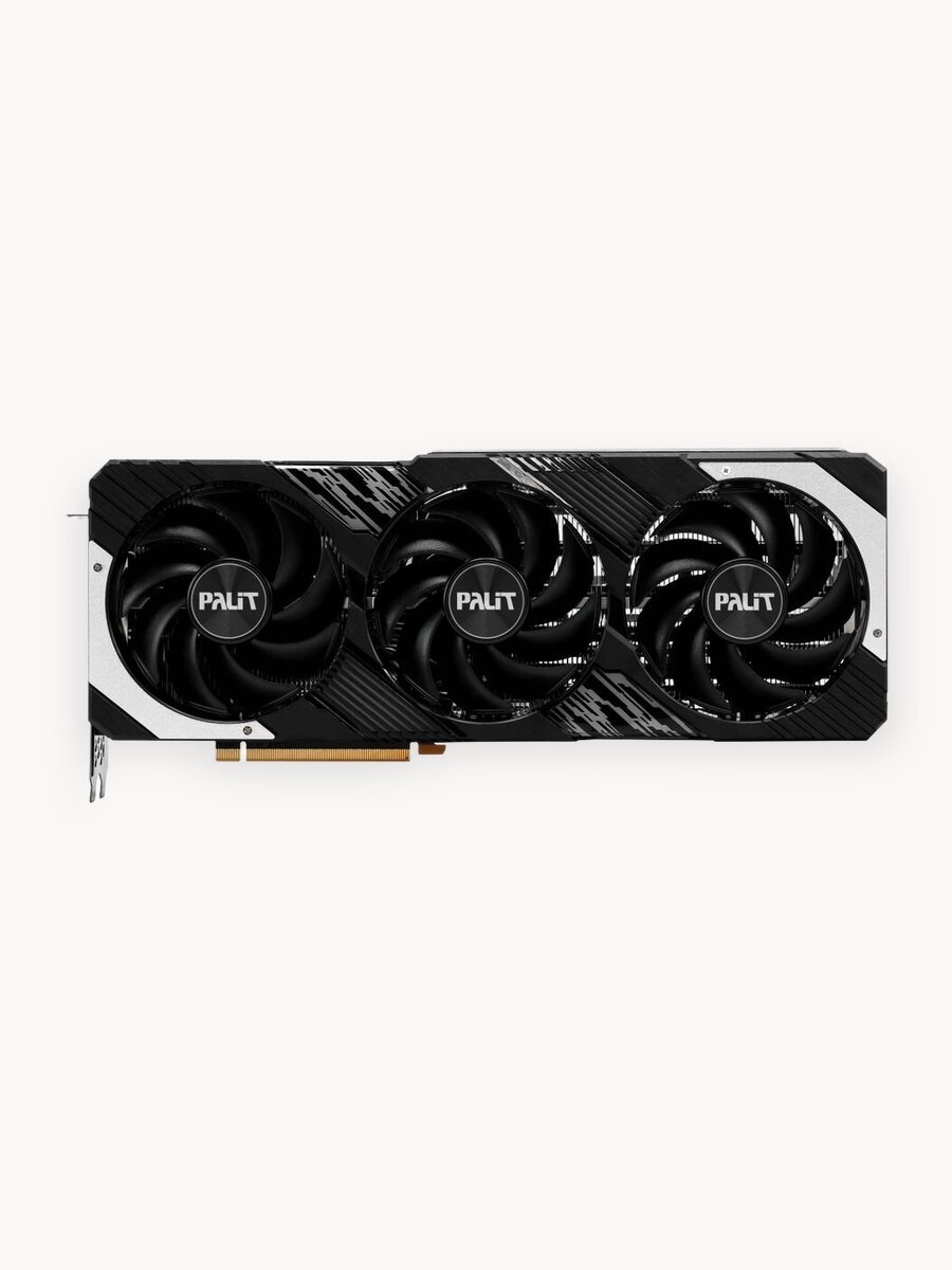 Видеокарта Palit RTX4070Ti GAMINGPRO OC 12GB GDDR6X 192bit 3xDP HDMI 3FAN RTL