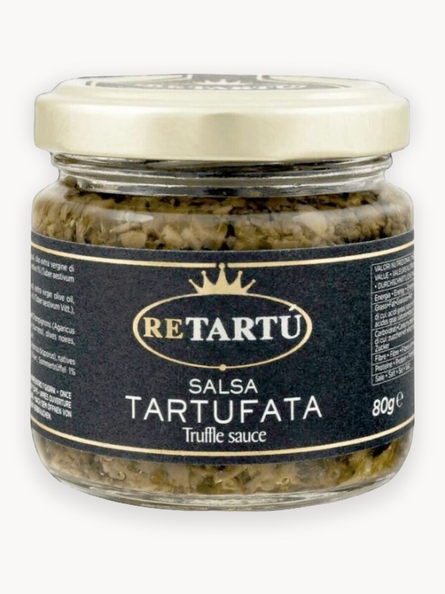 Соус-паста трюфельная Salsa Tartufata грибная (трюфельная сальса), 80 г, RETARTU, Италия