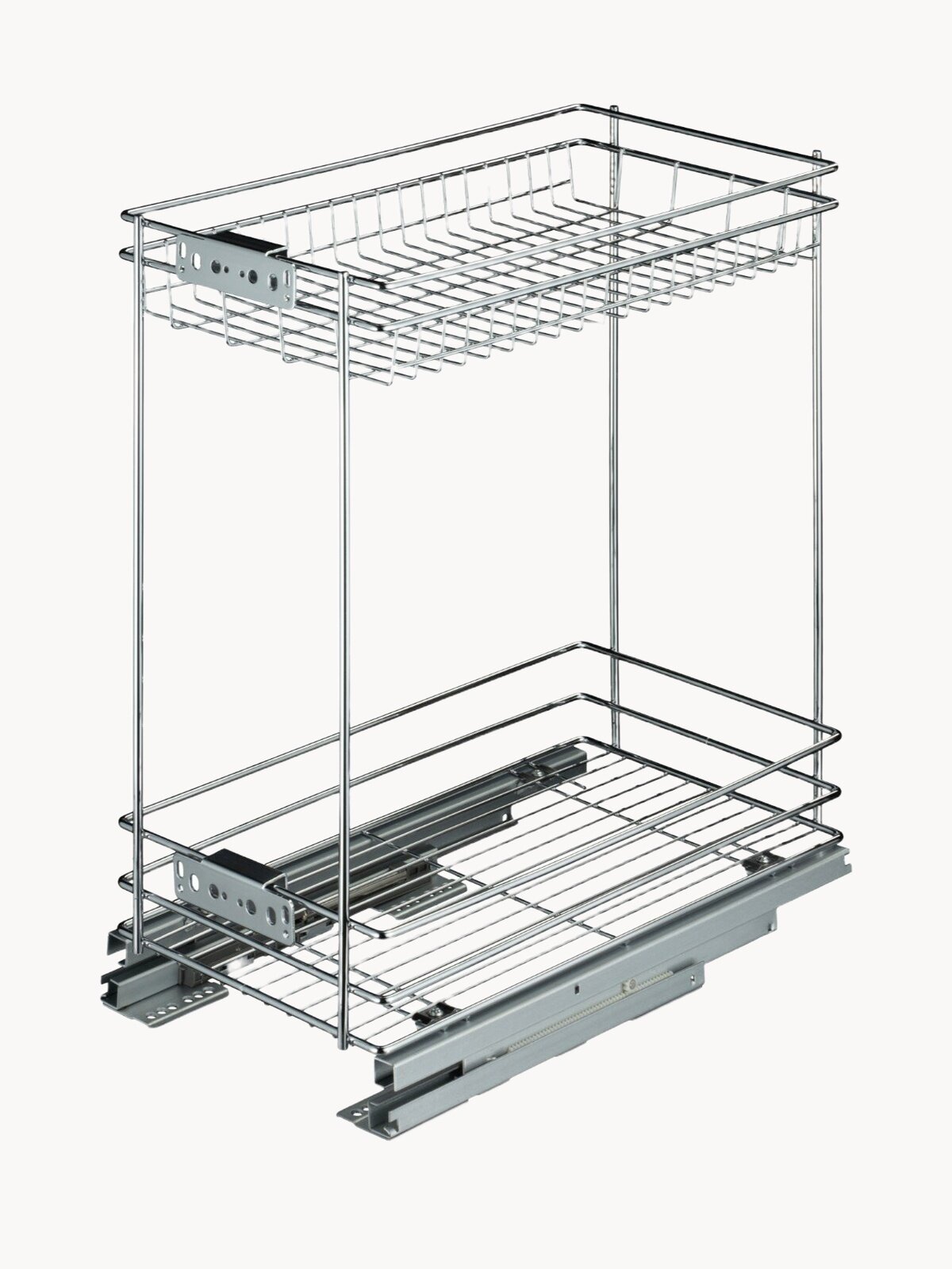 Корзина 300мм 2-уров. D475xW245xH510мм, с доводчиком с направляющими