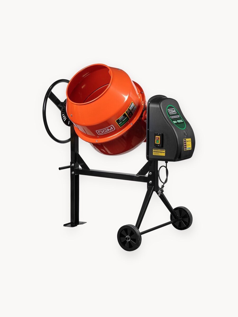 Бетономешалка строительная электрическая 145 л DGM BK-150C (DG1541-4)
