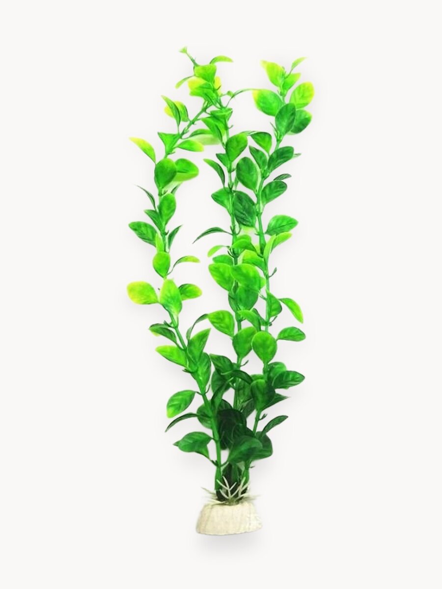 Водоросль для аквариума искусственная; декорация для аквариума высота 27см