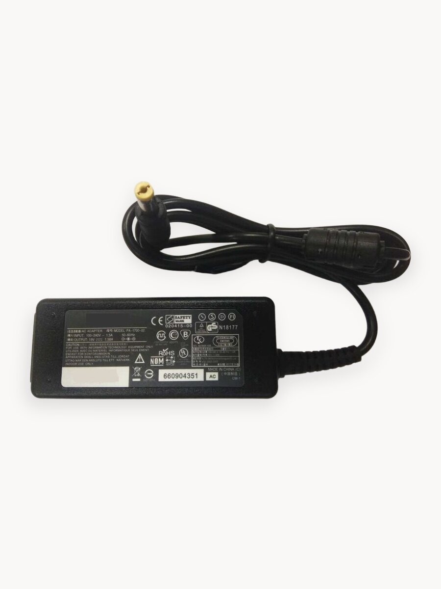 Блок питания для ноутбука Acer 19V 1.58A 30W (штекер 5.5x1.7мм)