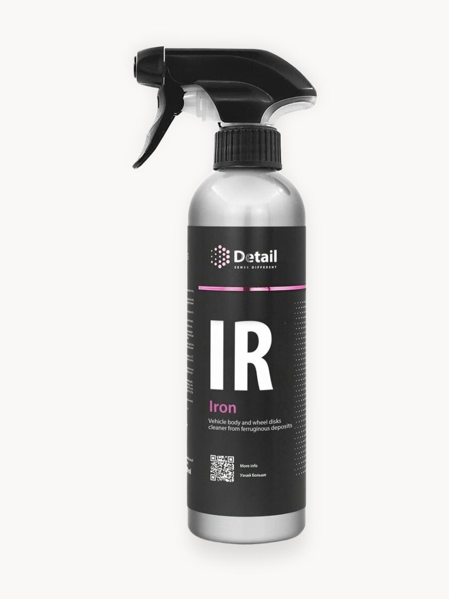Очиститель дисков автомобиля Detail IR Iron 500 мл DT-0132, мощной