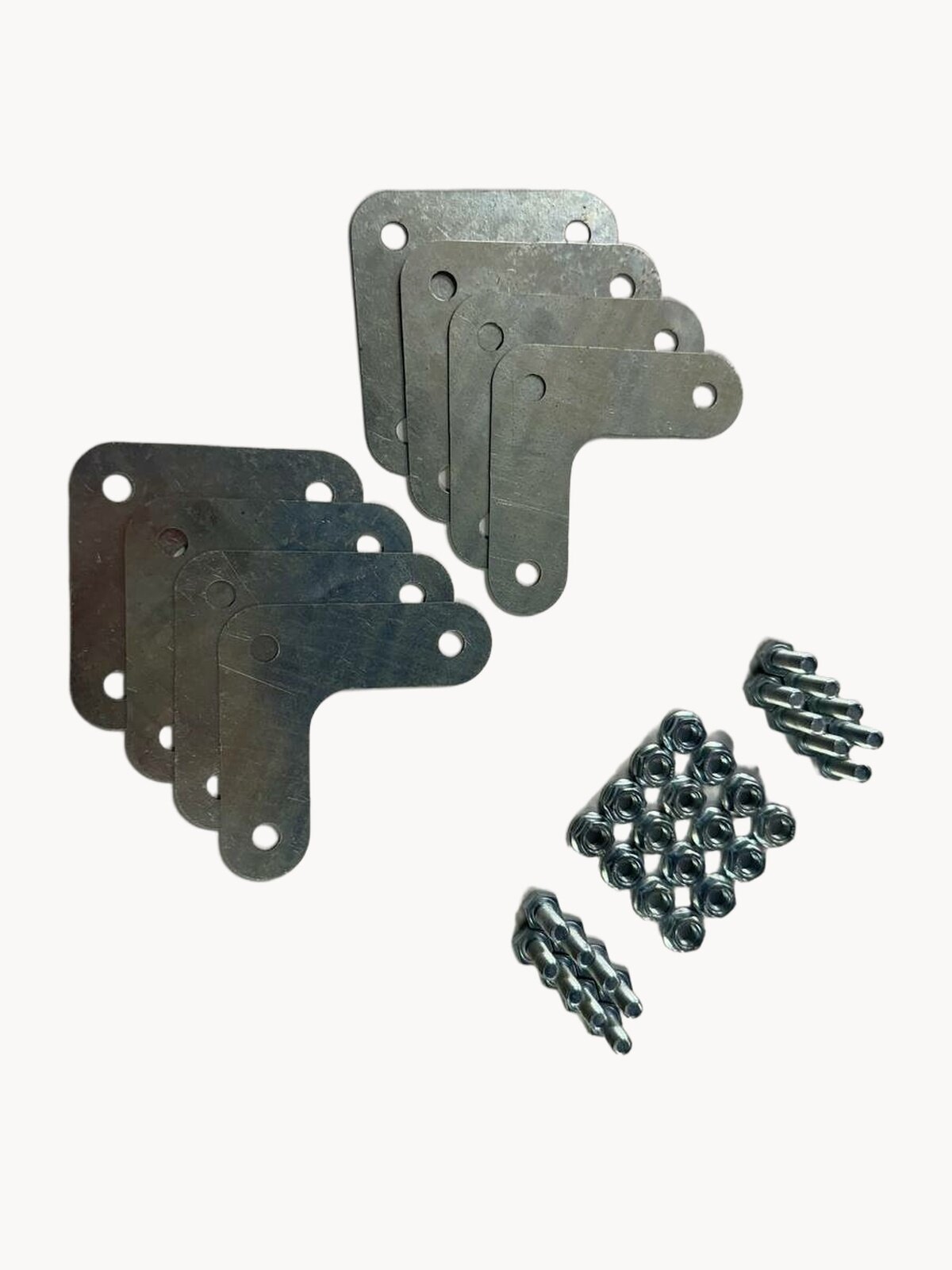 Комплект усиливающих уголков для полки металлического стеллажа "практик"