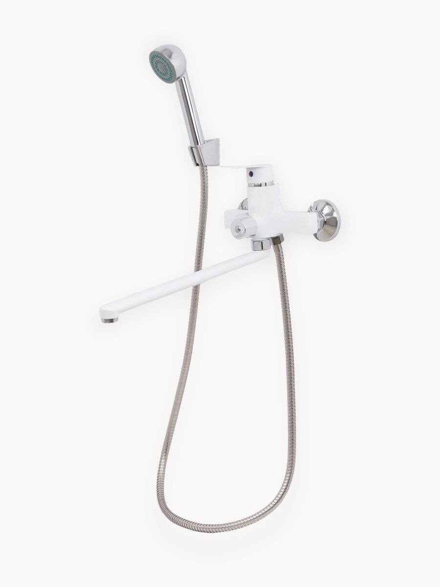 Смеситель для ванны с душем с длинным изливом Капитошка / Код 16201