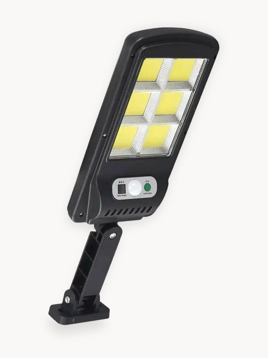 Уличный светильник с датчиком движения на солнечной батарее с управлением от пульта