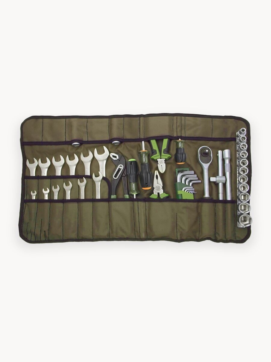 Набор головок 1/2" с инструментом, 44предм, Дело Техники, 620943