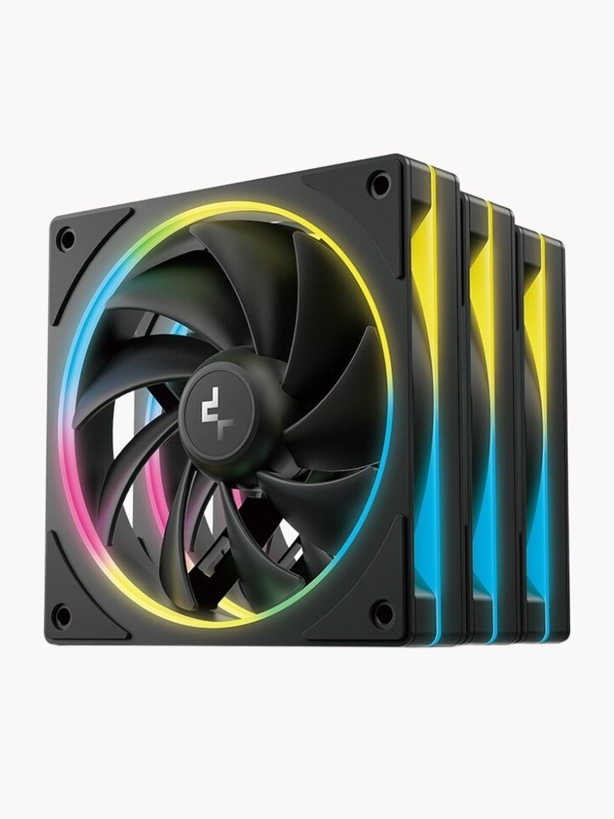 Вентиляторы для корпуса DeepCool FL12 SE 3IN1 3шт (R-FL12SE-BKAPN3-G)