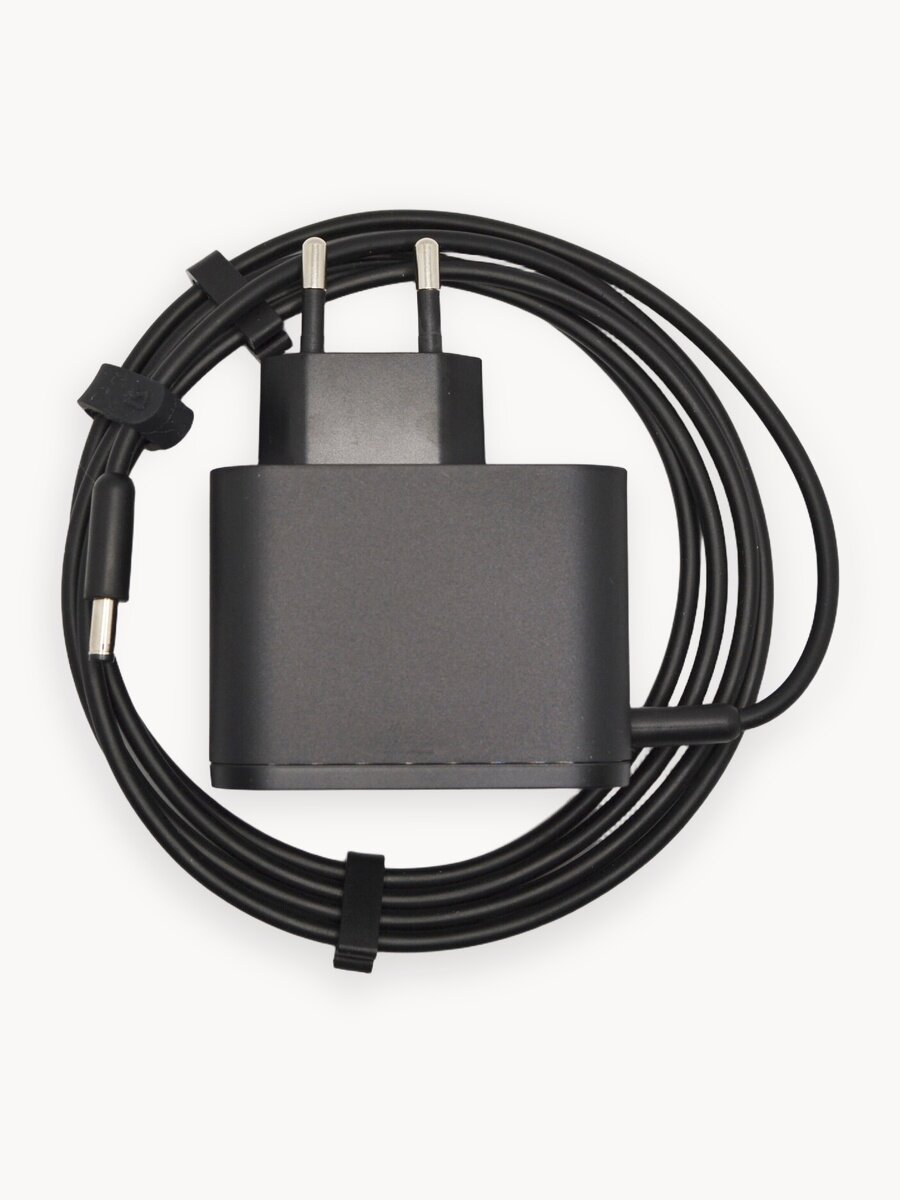 Блок питания для Яндекс станции Мини 2 (YNDX-00020, YNDX-00021) в сборе с кабелем 150 см (Y0501) цвет Черный