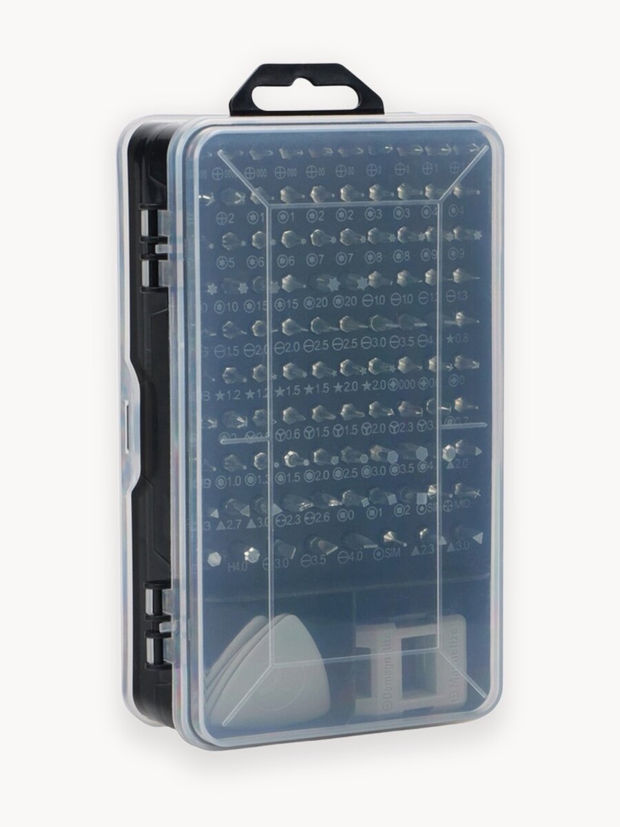 Ремонтный набор инструментов в кейсе 115 в 1 для точных работ