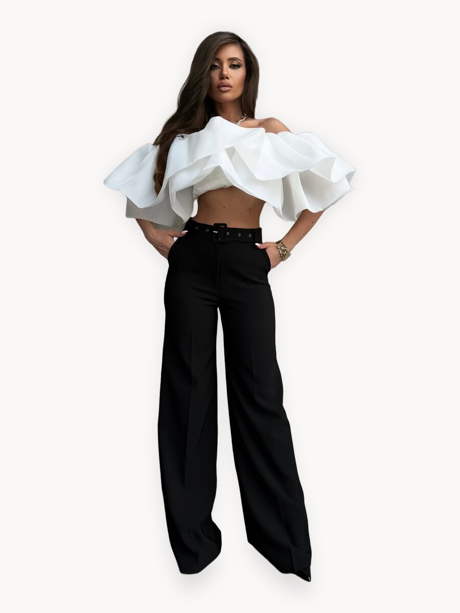 Брюки палаццо