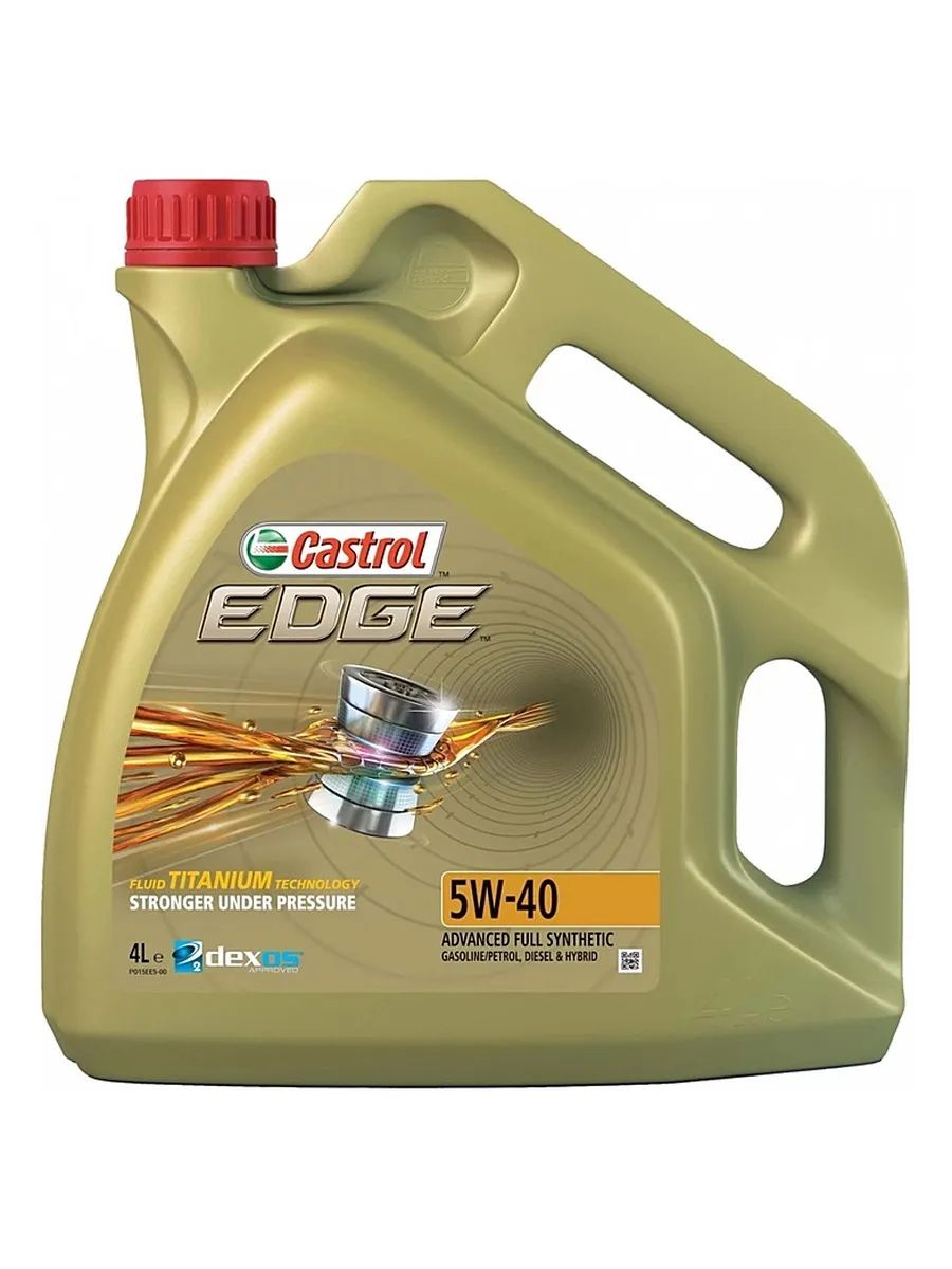 Castrol edge titanium 5W-40 Масло моторное, Синтетическое, 4 л