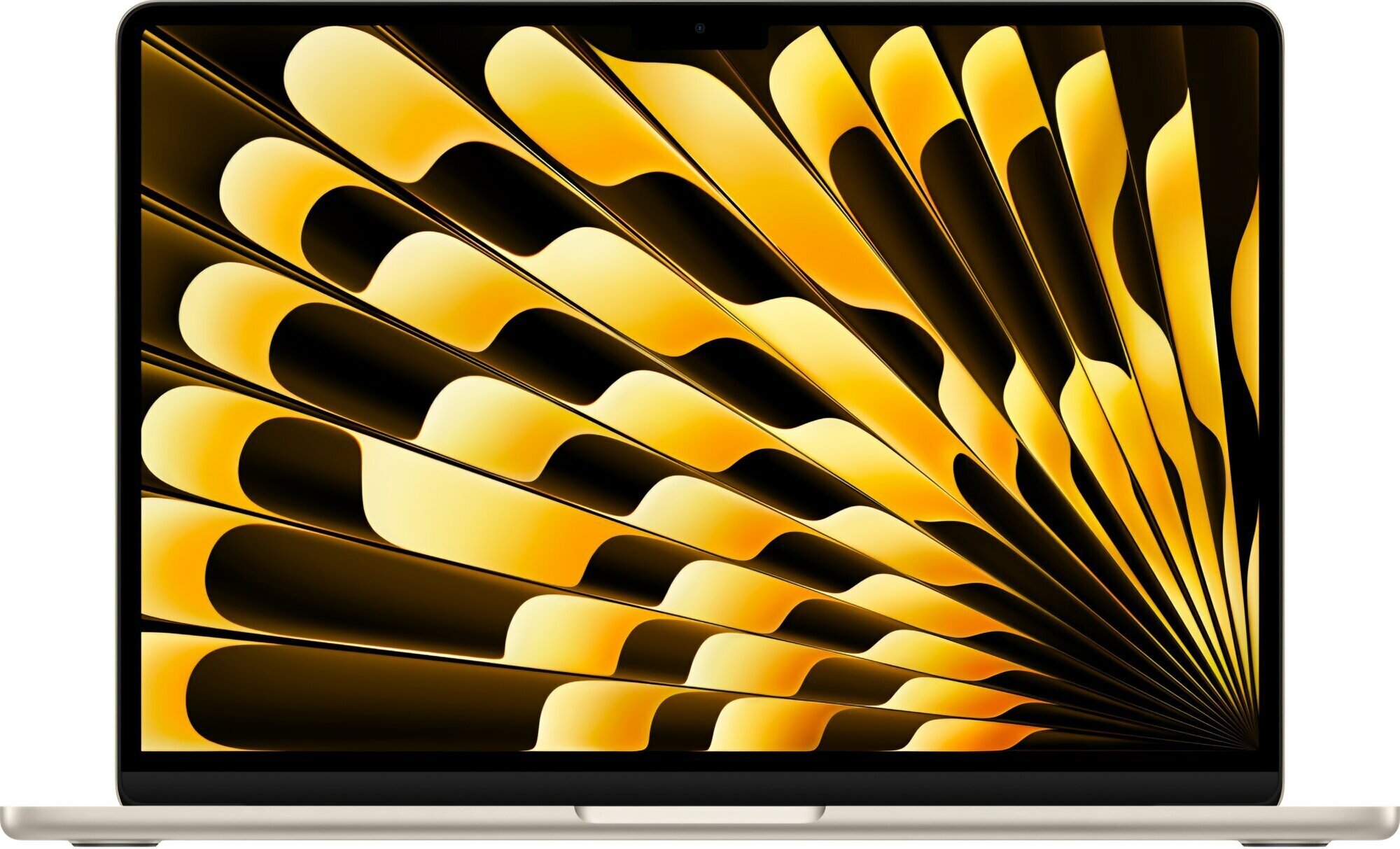 Apple MacBook Air 13.6” MC6A4 (M4, 24/512 ГБ) Starlight – ноутбук 2025, английская клавиатура без русских букв