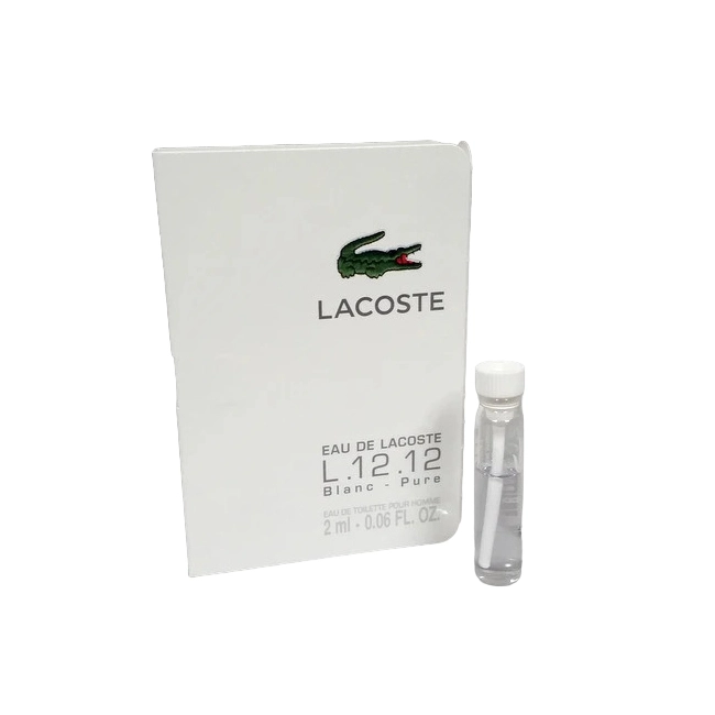Мужской сэмпл аромата Лакост Л 12 12 Бланк 2 мл / Lacoste L 12 12 Blanc Pure