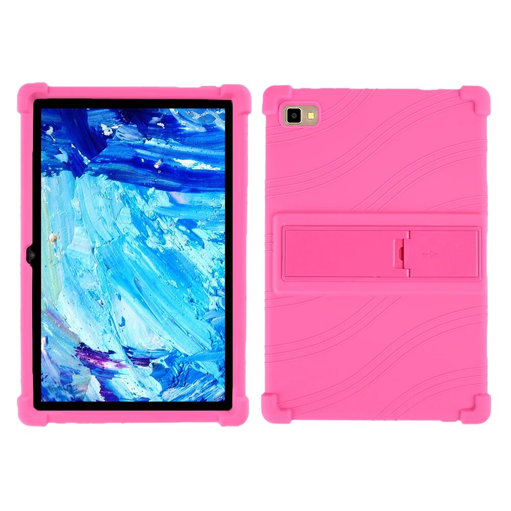 Чехол для Blackview Tab 8, силиконовый Розовый, Розовый
