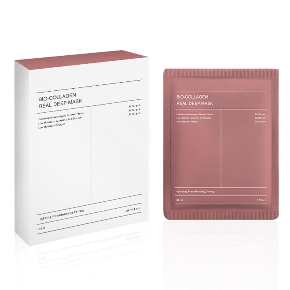 Bio-Collagen Маска тканевая с коллагеном, 34 мл, 4 шт