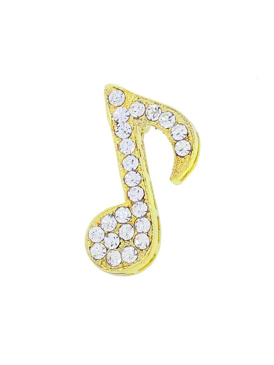 Брошь Русь Великая, кристаллы Swarovski
