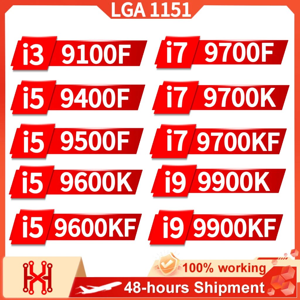 Процессоры Intel Core 9-го поколения для LGA 1151 i7-9700KF